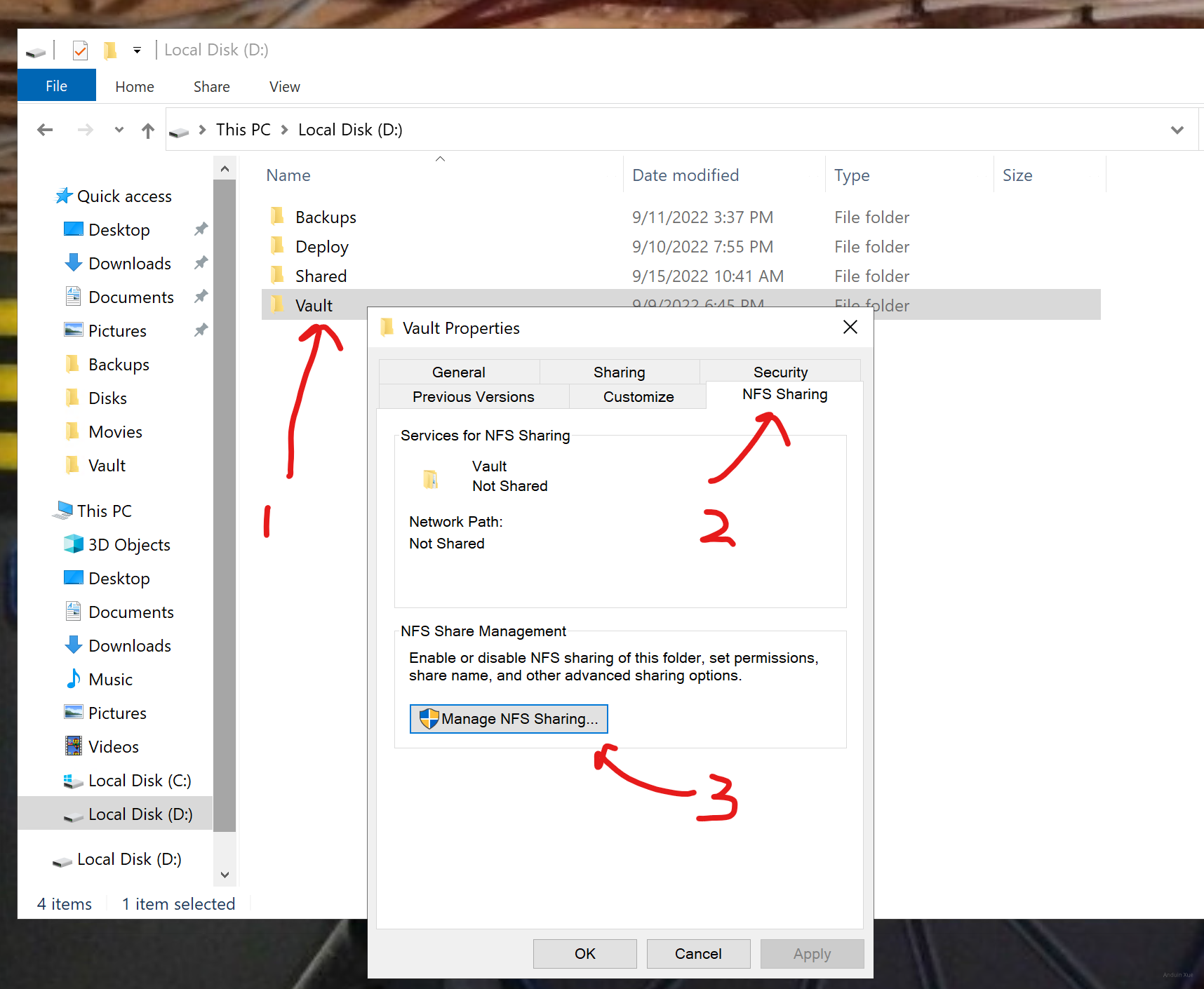 Build A New NFS Server With WinServer Or Ubuntu And Mount It Anduin Xue